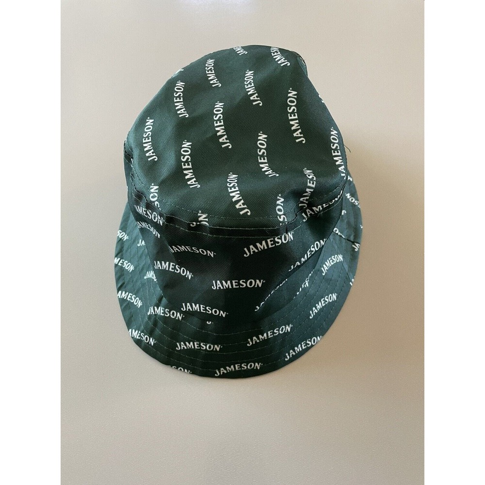 Jameson Irish Whiskey Rare Green Bucket Hat Beach Fis… - Gem